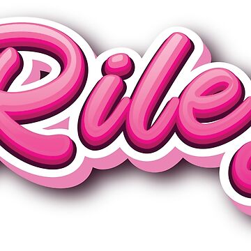 "Riley" Sticker for Sale by ProjectX23 | Redbubble