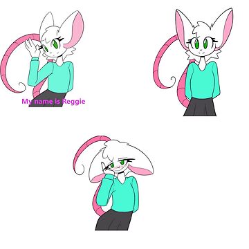 "Reggie The Mouse" Sticker for Sale by Merch-For-All | Redbubble