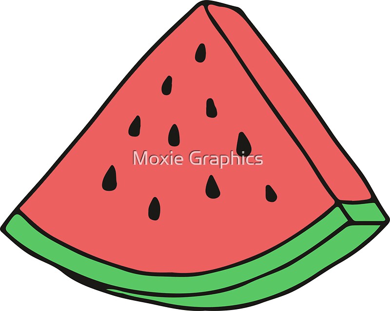 Cartoon Watermelon: Stickers | Redbubble
