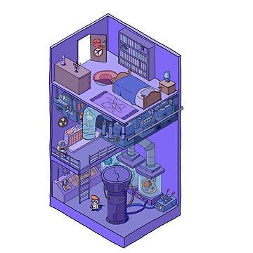 "Dexter's Laboratory Isometric Design" Pin for Sale by giucalistro ...
