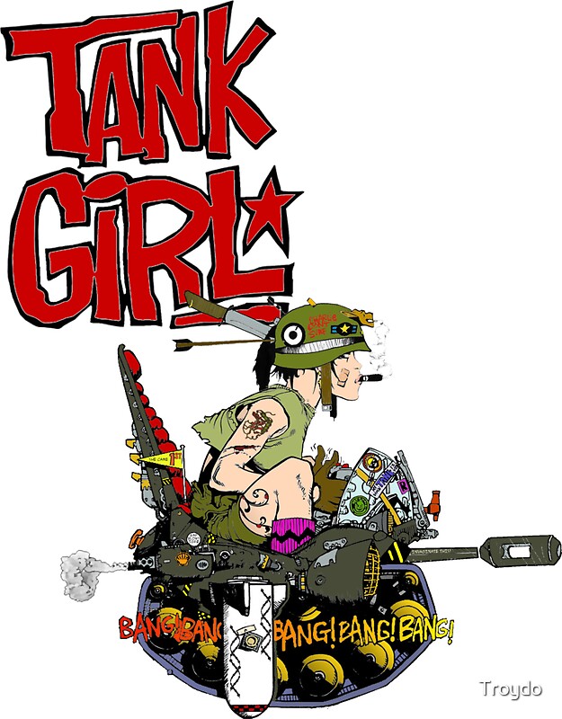 Tank Girl: Stickers | Redbubble