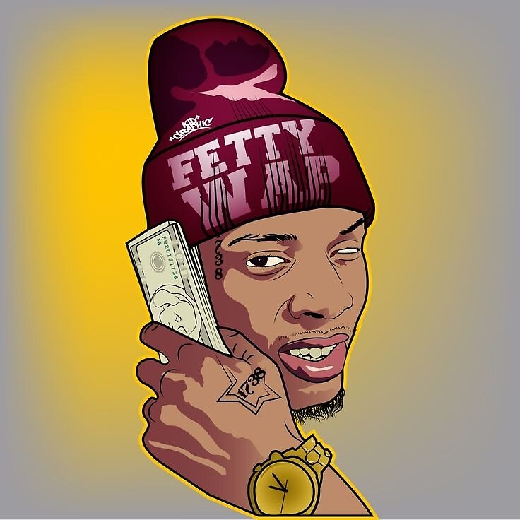 "fetty wap logo" by Spency15 | Redbubble