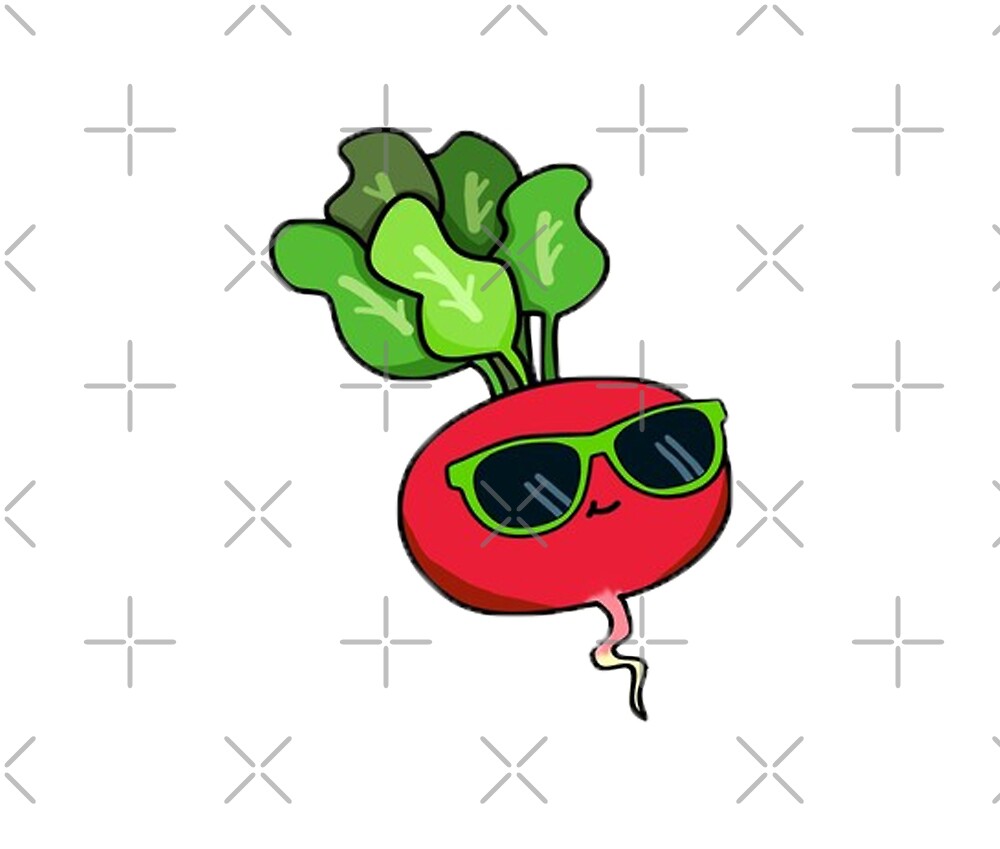 "Radish Rad-Ish Pun" by 14Smith15 | Redbubble