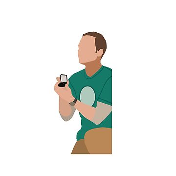 "Sheldon & The Proposal" Sticker for Sale by Blank Ink | Redbubble