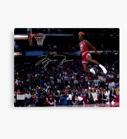 Michael Jordan: Canvas Prints | Redbubble