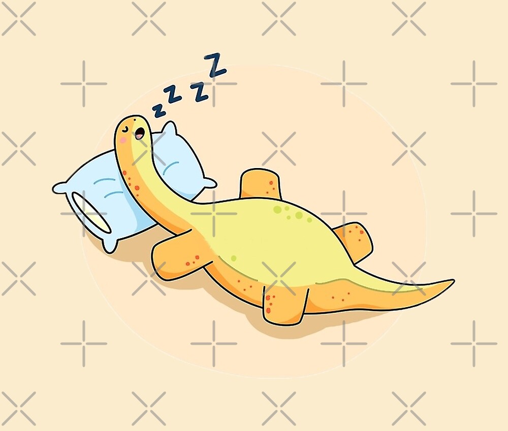 "Dino-Snore Dinosaur" by 14Smith15 | Redbubble