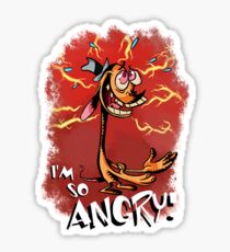 Ren and Stimpy Stickers | Redbubble