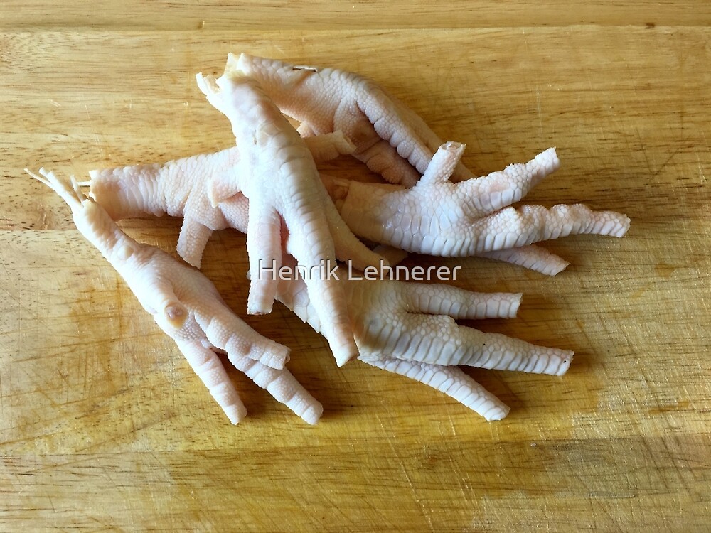 "Chicken Feet without Toenails" by Henrik Lehnerer | Redbubble