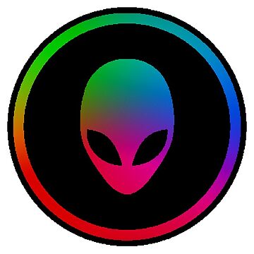 "Alienware Chroma (RGB)" Sticker for Sale by ItsAbhishek | Redbubble