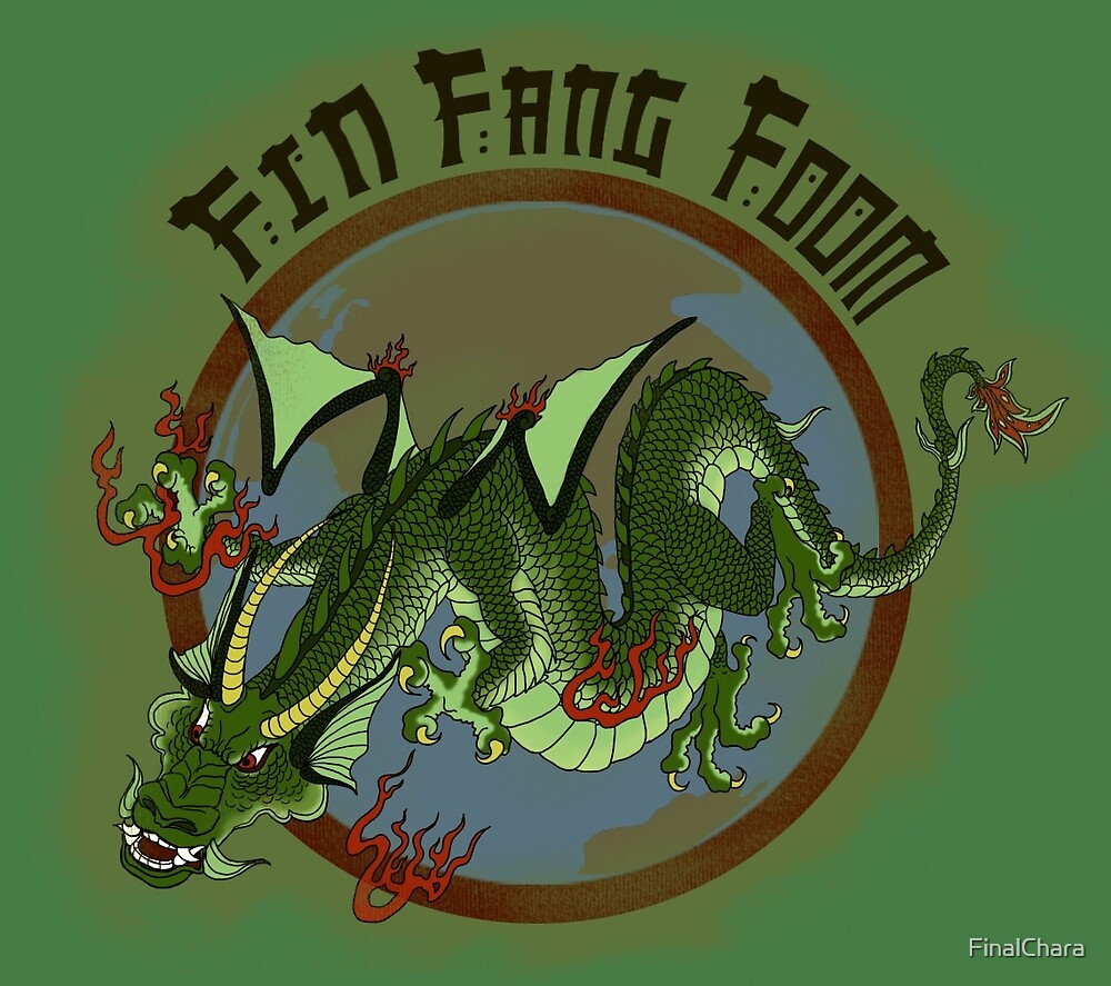 "Fin Fang Foom" by FinalChara | Redbubble