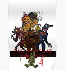 Fnaf 4 Posters | Redbubble