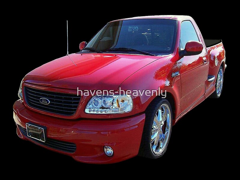 "Red 2002 Ford SVT F-150 Lightning Pickup Truck" by havens-heavenly ...