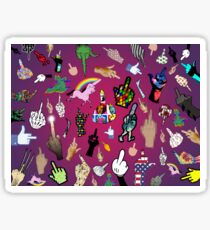 Middle Finger: Stickers | Redbubble