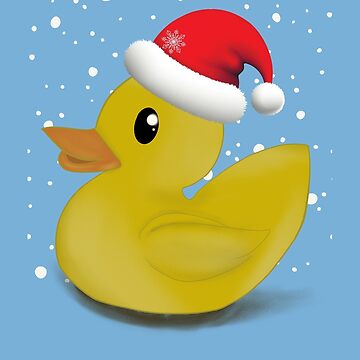 "Christmas Santa Quacker Quack Quack!" Greeting Card for Sale by ...