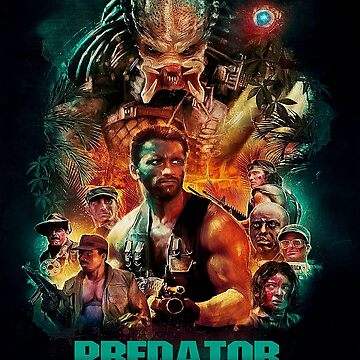 "Predator Canvas" Poster by The Punk Rock Store | Redbubble