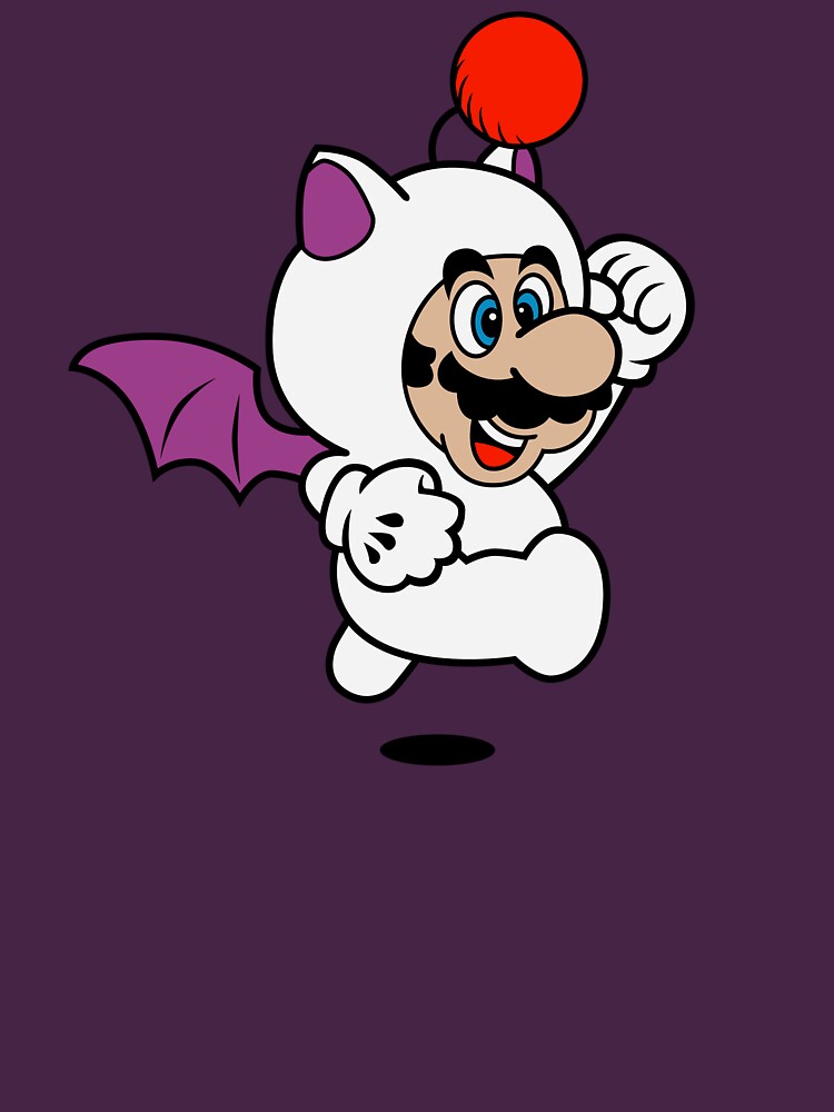 [Merch][Art] Mario Moogle suit by jcthomason (from RedBubble) : r/moogles