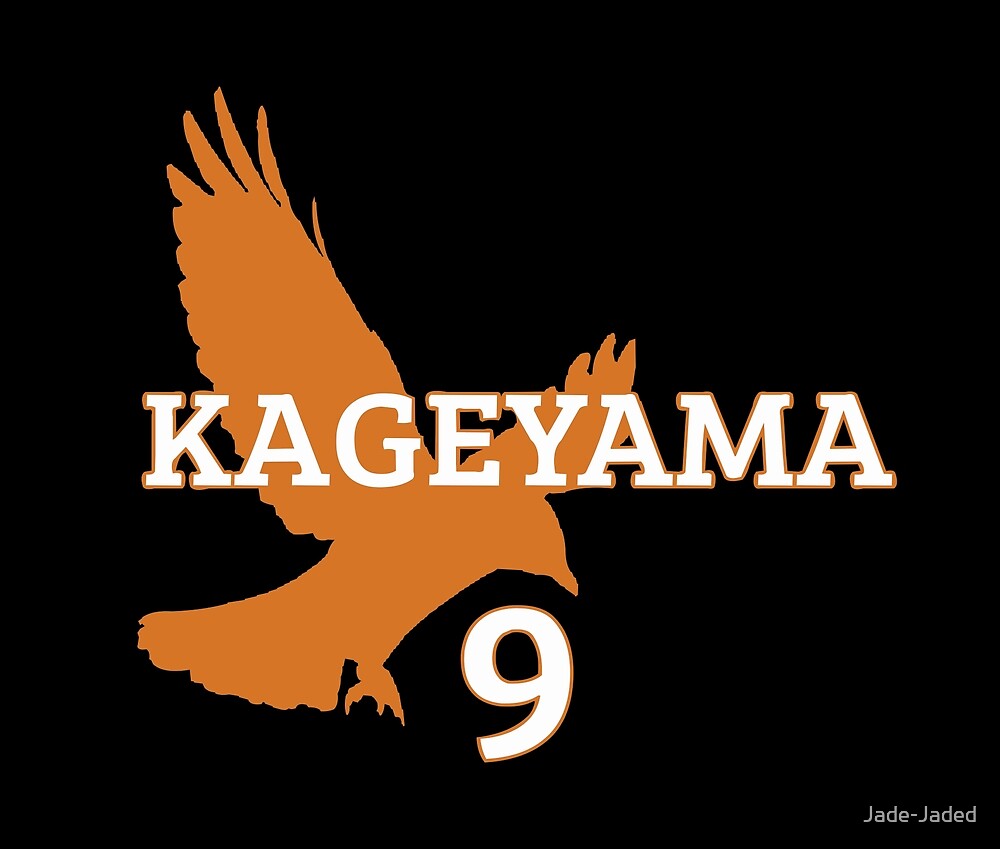 "Kageyama #9 Karasuno Volleyball Team" by Jade-Jaded | Redbubble