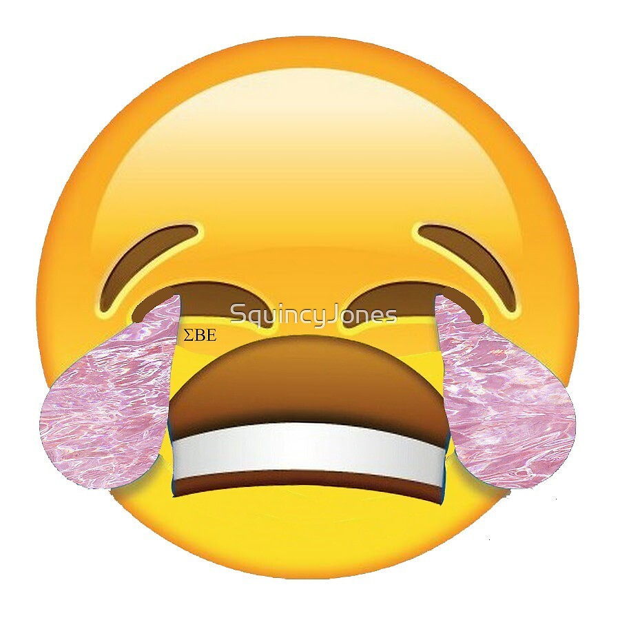 "CRYING SAD FACE EMOJI LEAN" by SquincyJones | Redbubble