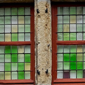 "Typical Flemish window with stone mullions" Photographic Print for ...