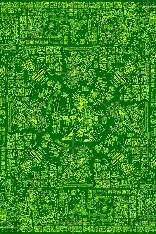 "Mayan Spring GREEN" by GrandeDuc | Redbubble