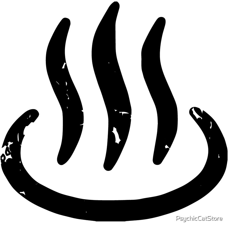 "Onsen (hot springs) Symbol common in Japan" by PsychicCatStore | Redbubble