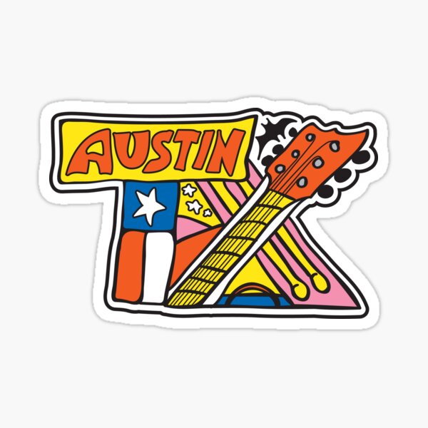 Austin Stickers | Redbubble