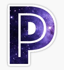 The Letter P Stickers | Redbubble