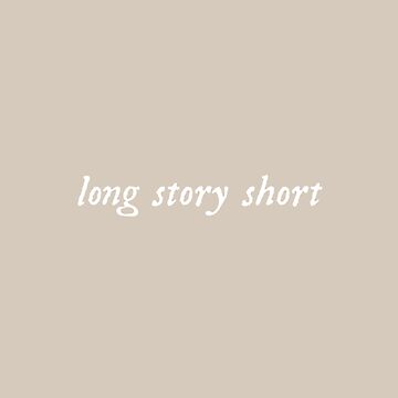 "Long story short: evermore taylor swift" Hardcover Journal for Sale by ...
