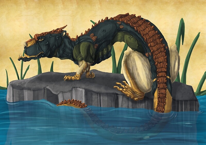 « Afanc » par Chichihua | Redbubble