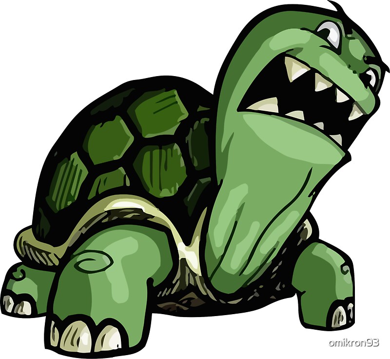"Angry Turtle" Stickers by omikron93 | Redbubble