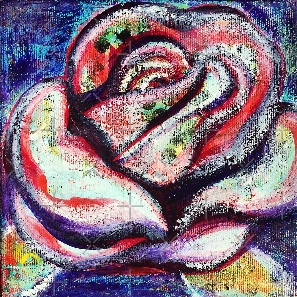 "The Soul of a Rose - Inner Power Painting by Magic with Mellie" by ...