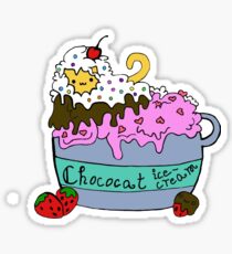 Chococat Stickers | Redbubble