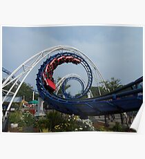 Rollercoaster Posters | Redbubble