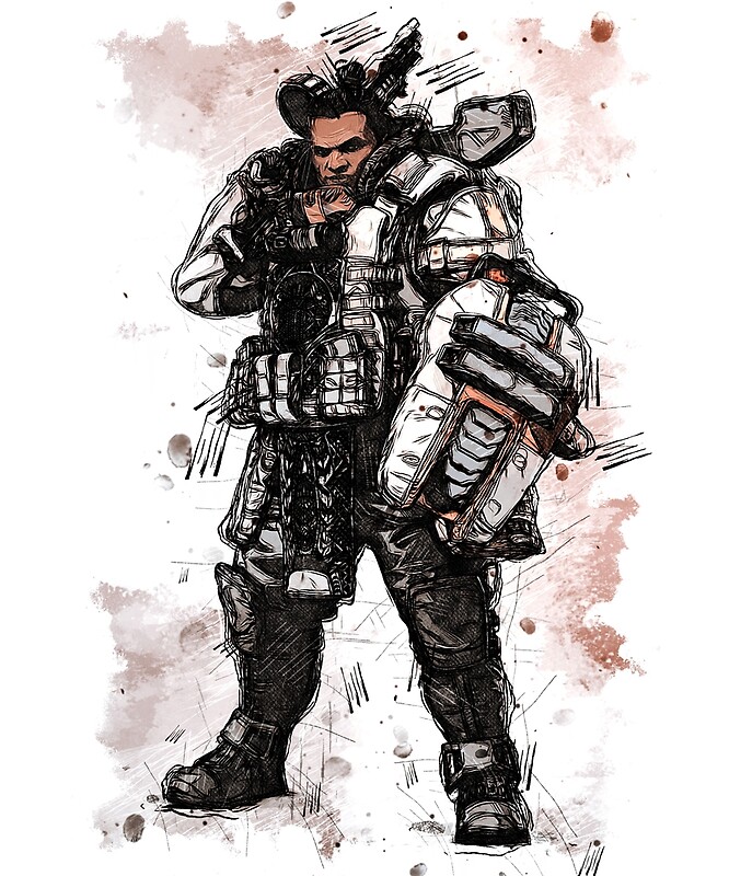 "Apex Legends - Gibraltar" by Visionyst | Redbubble