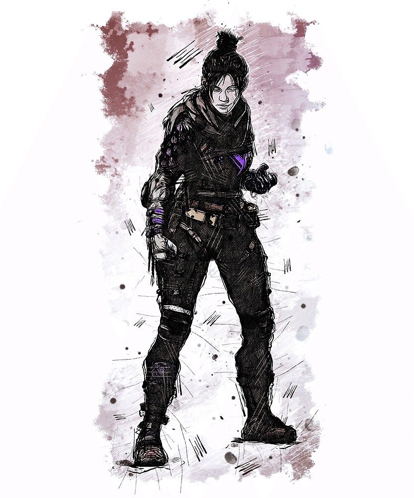 "Apex Legends - Wraith" by Visionyst | Redbubble