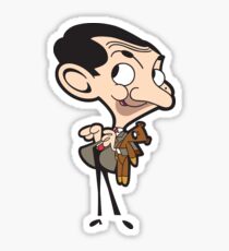 Mr Bean Stickers | Redbubble