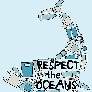 "Respect the Oceans Campaign" Sticker for Sale by LouiseFranksArt ...