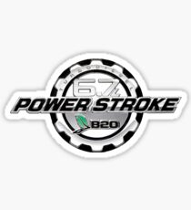 Powerstroke Stickers | Redbubble