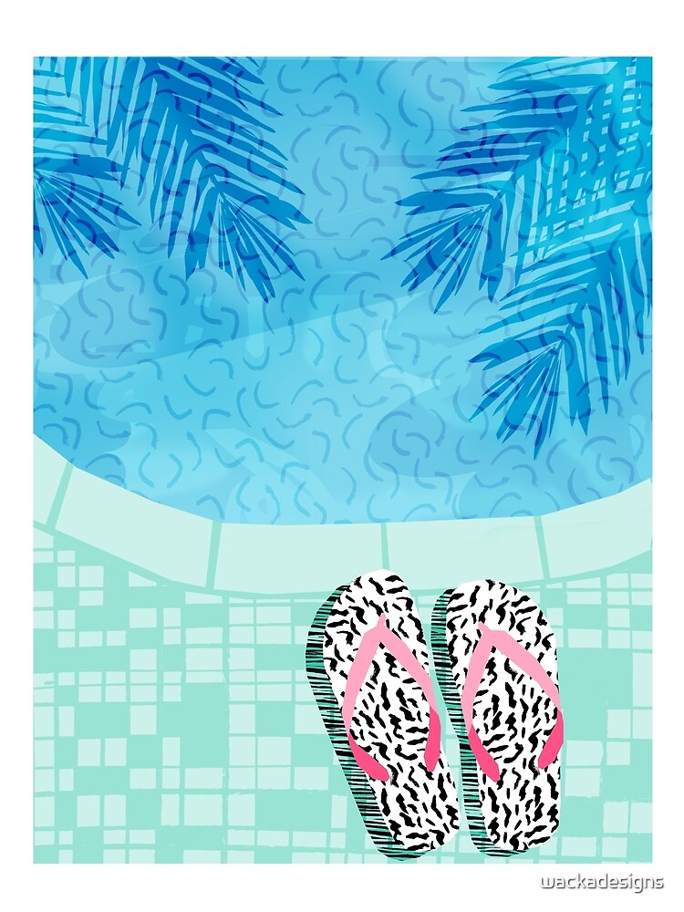 "Go Time - swimming retro pool resort oasis palm springs throwback ...