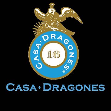 "Casa Dragones Logo" Art Board Print for Sale by anaghoni | Redbubble