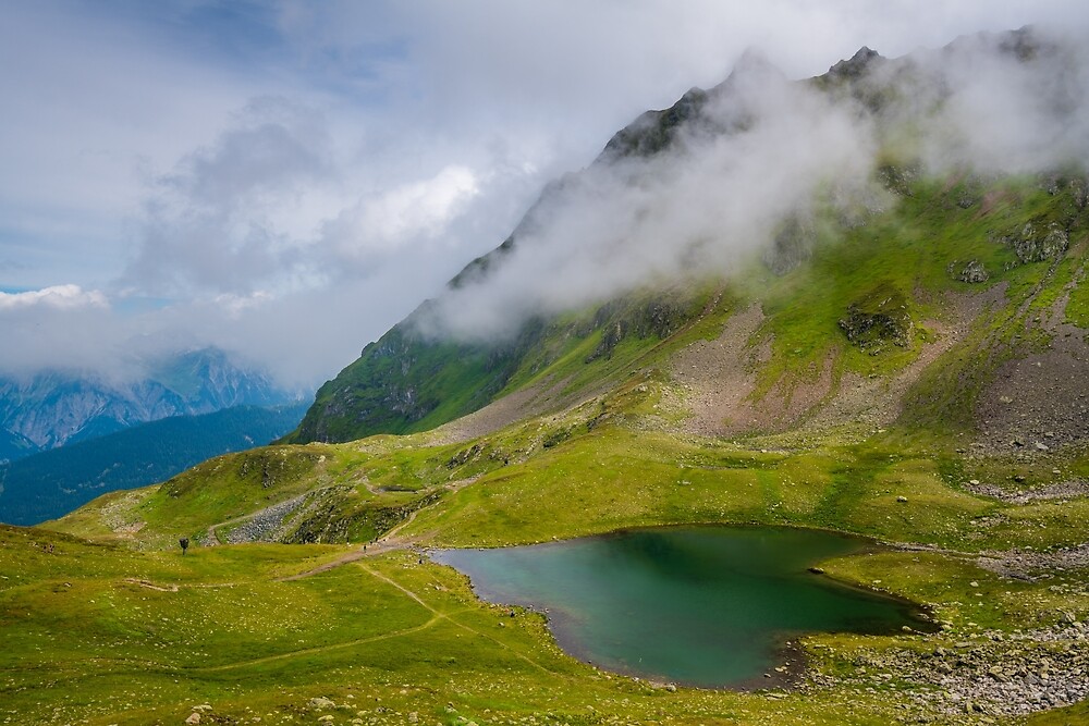 "Alpine summer, Austria" by PeterCseke | Redbubble