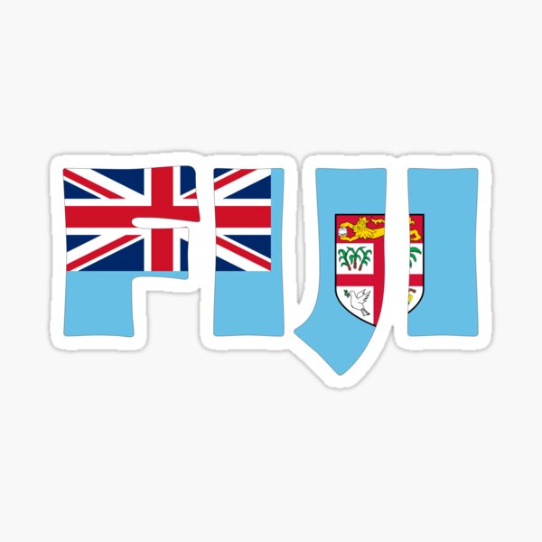 Fiji Stickers | Redbubble