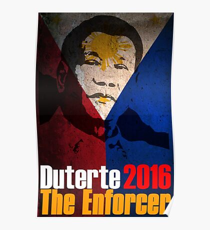 Rodrigo Duterte: Posters | Redbubble