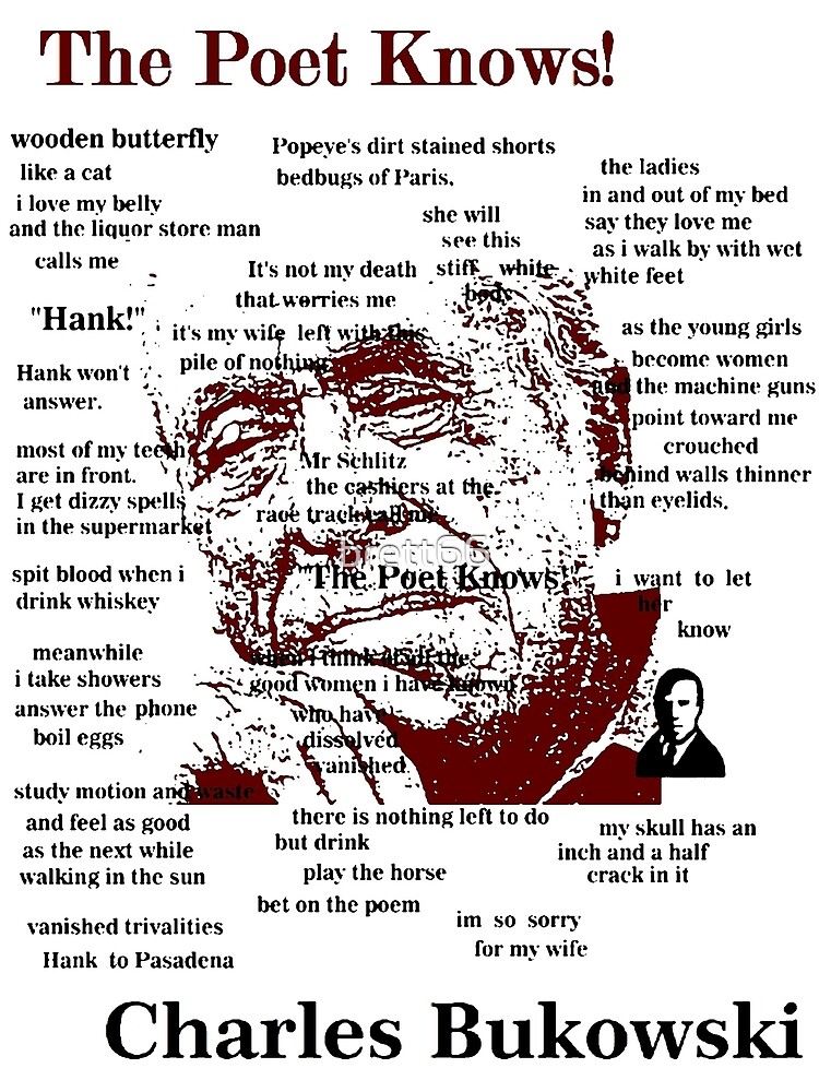 "Charles Bukowski" by brett66 | Redbubble
