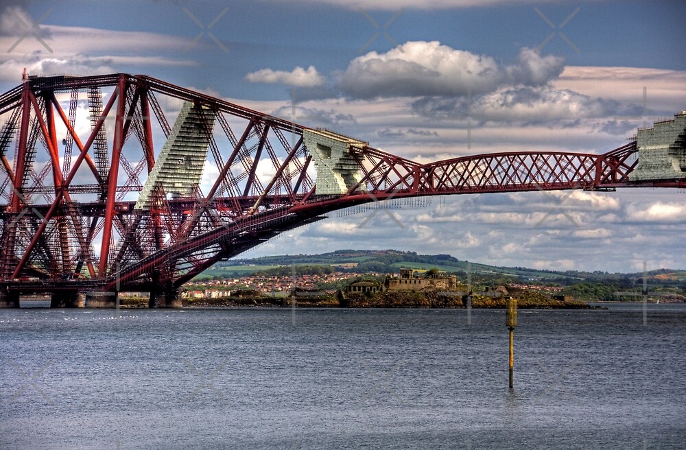 "Painting the Forth Bridge" by Tom Gomez | Redbubble