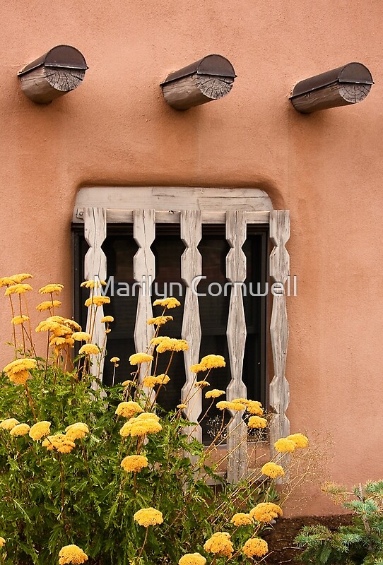"Santa Fe Windows - II" by Marilyn Cornwell | Redbubble