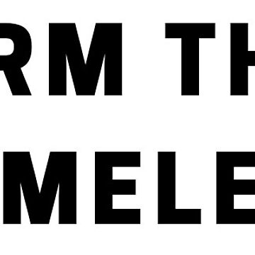 "Arm The Homeless" Sticker for Sale by coeus-labs | Redbubble
