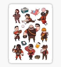 Team Fortress 2 Stickers | Redbubble