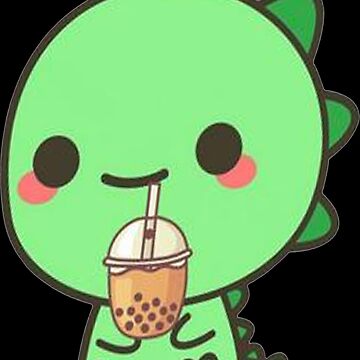 "dino boba" Sticker for Sale by lienminh1989 | Redbubble