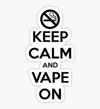 Sticker: Vaping | Redbubble
